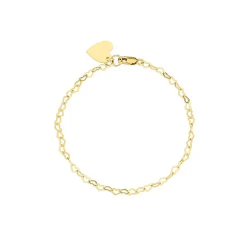 SET & STONES Mandy Heart Bracelet - Gold