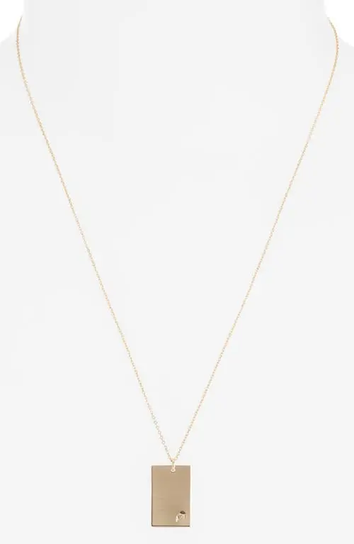 SET & STONES Goldie Zodiac Pendant Necklace - Gold/sagittarius