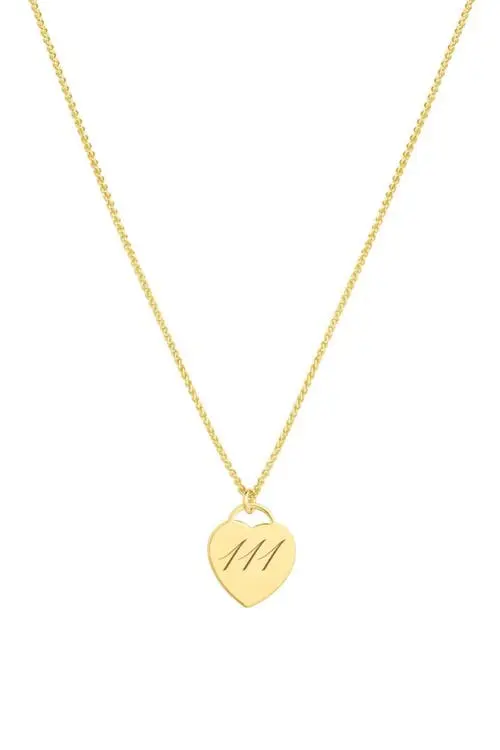 SET & STONES Alice Angel Numbers Necklace - Gold/111