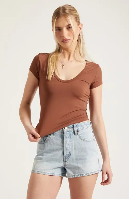 PACSUN High Waist Denim Shorts
