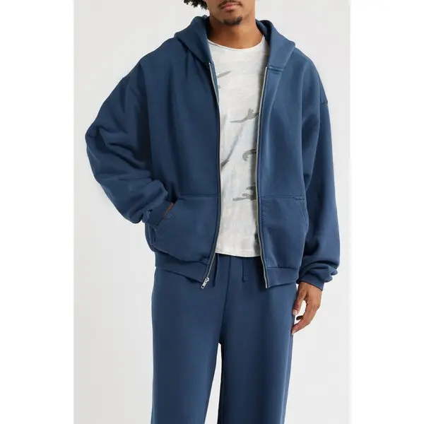 ELWOOD Core Zip Up Hoodie - Midnight