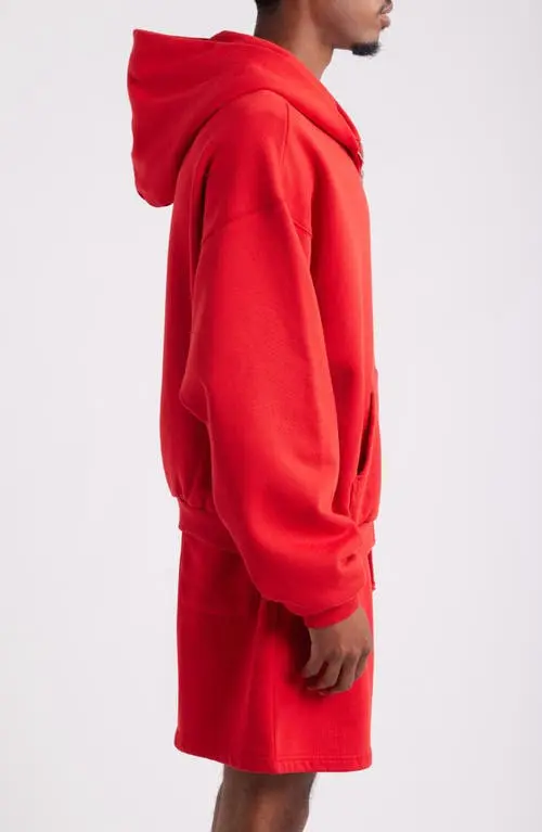 ELWOOD Core Zip Up Hoodie - Red