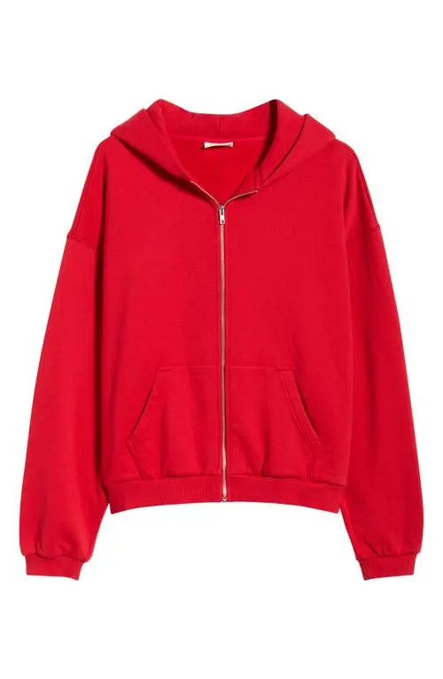 ELWOOD Core Zip Up Hoodie - Red