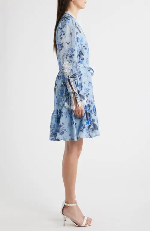 Kobi Halperin Beli Tie Waist Long Sleeve Dress