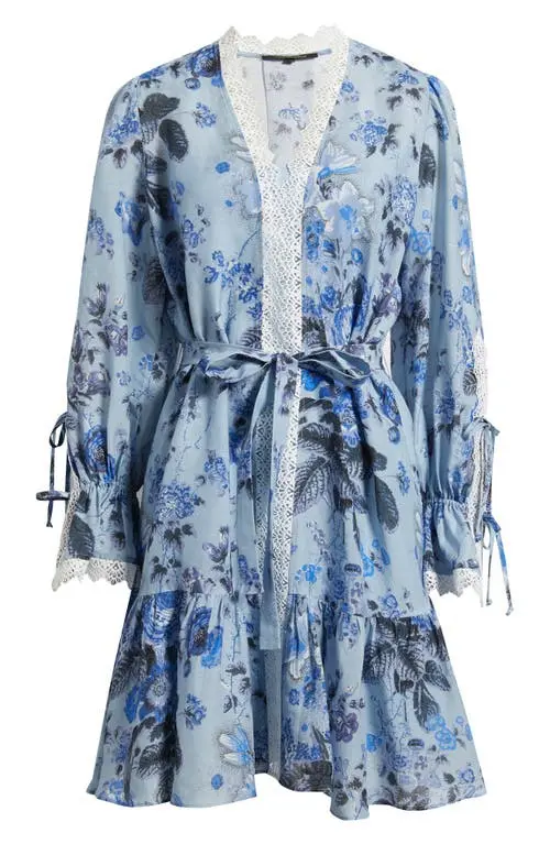 Kobi Halperin Beli Tie Waist Long Sleeve Dress