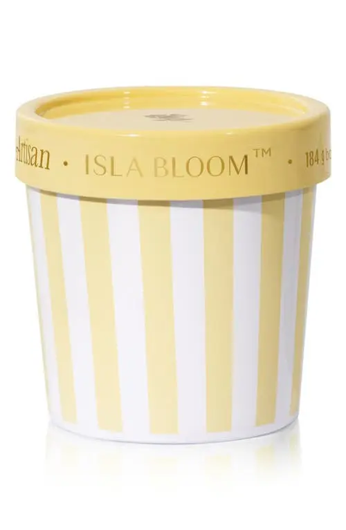 CAPRI BLUE Artisan Gelato Cup Candle - Pale Yellow