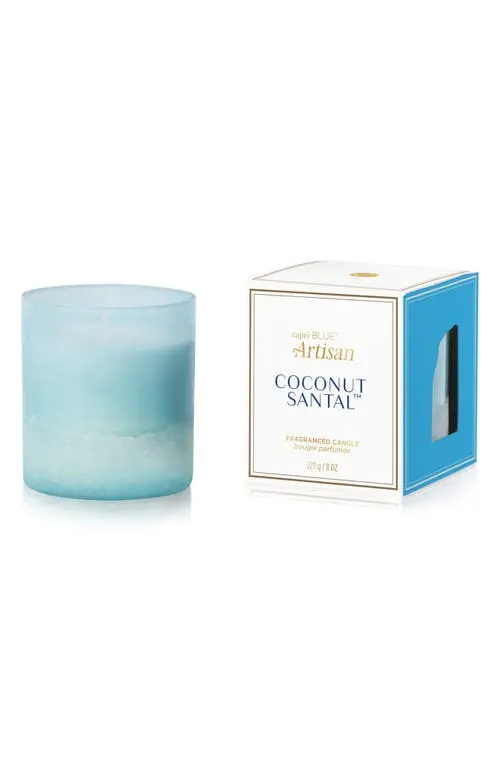 CAPRI BLUE Luce D'amalfi Boxed Tumbler Candle - Sea Blue