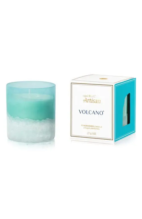 CAPRI BLUE Luce D'amalfi Boxed Tumbler Candle - Turquoise