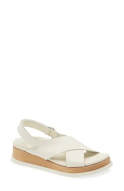 PEDRO GARCIA Barna Slingback Sandal - Creme Cervo-light Pine