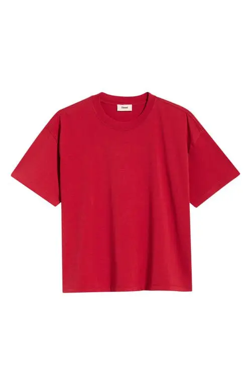 ELWOOD Crop Hill Tee - Red