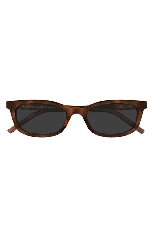 Saint Laurent Sl M160 53mm Polarized Cat Eye Sunglasses - Havana