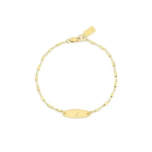 SET & STONES Zodiac Sign Bracelet - Gold/sagittarius