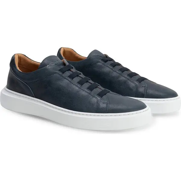 Robert Barakett Williams Stretch Lace Sneakers - Blue