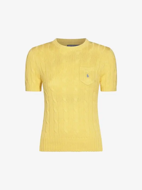 Polo Ralph Lauren Short Sleeve Pullover - Yellow