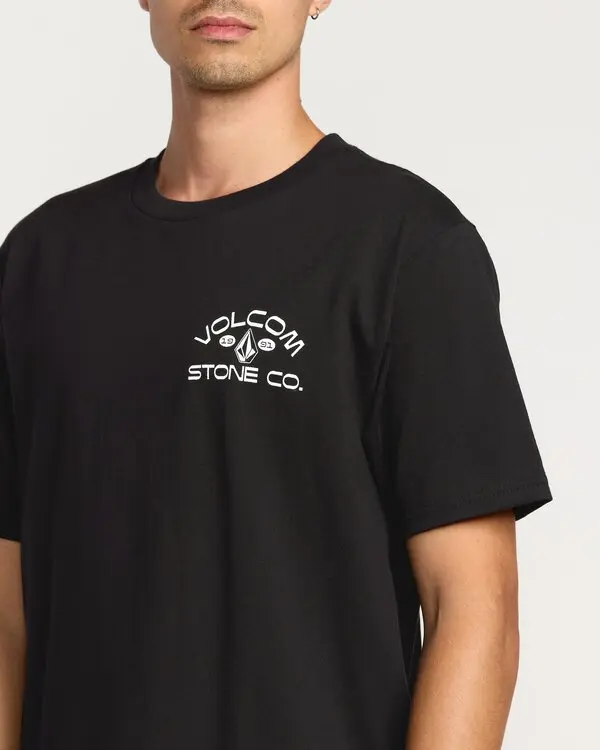 Volcom Always Ripping Short Sleeve Tee - Black