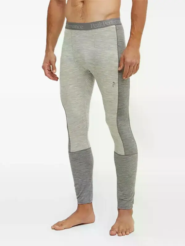 PEAK PERFORMANCE Logo-waistband Ski Leggings - Grey