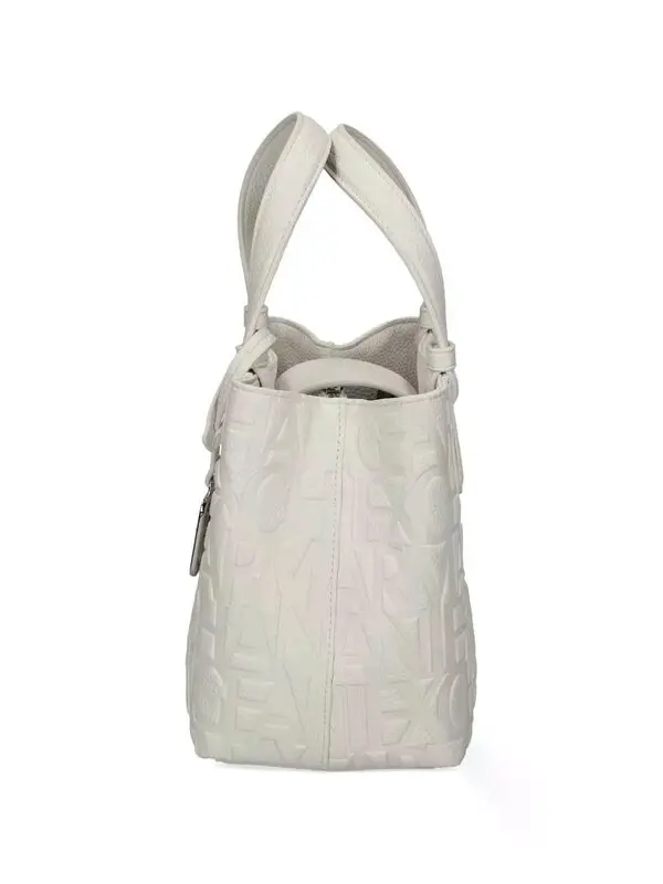 Armani Exchange Embossed-logo Tote Bag
