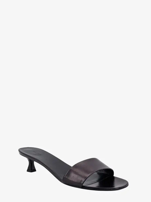 THE ROW Leather Slides