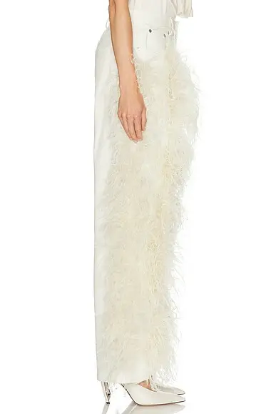 Lapointe Stretch Cotton Twill Feather Pant