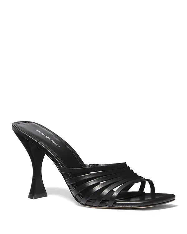 Michael Kors Haisley High Heel Sandals - Black
