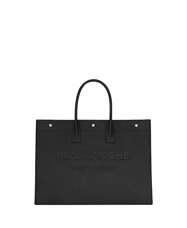 Saint Laurent Rive Gauche Large Tote Bag - Black