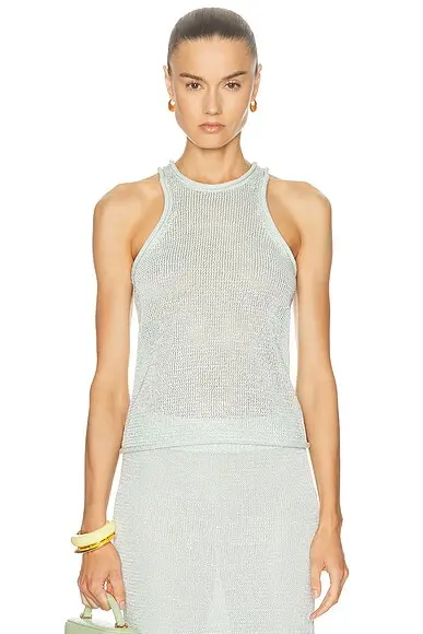 A.L.C. Nelly Top Midweight Knit Racerback