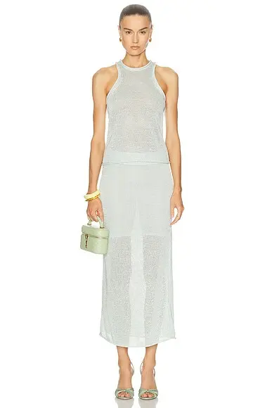 A.L.C. Nelly Top Midweight Knit Racerback