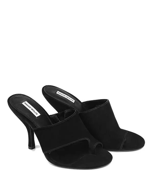 NAKED WOLFE Maxime Heels - Black