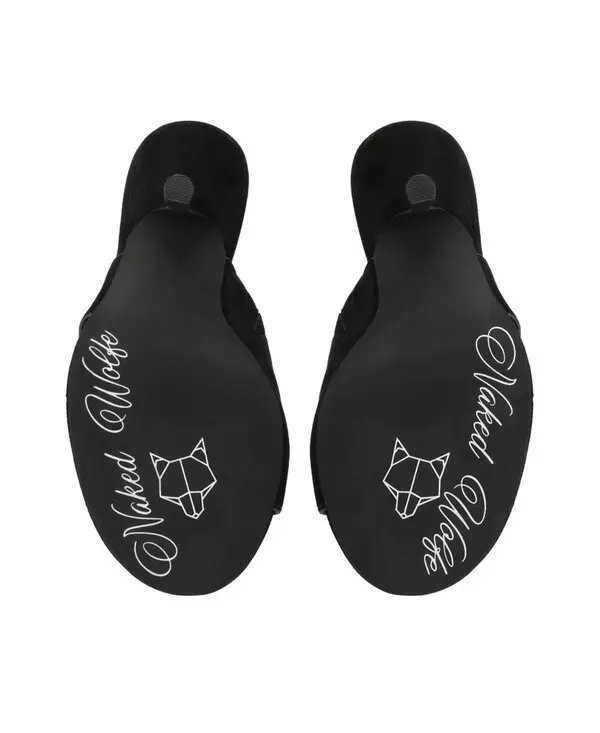NAKED WOLFE Maxime Heels - Black