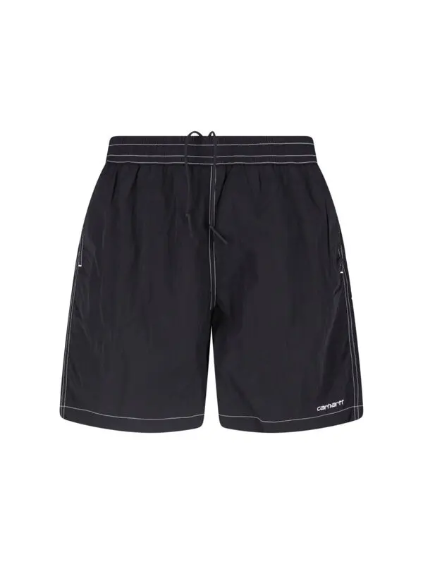 Carhartt Work In Progress Swimwear "canby - Black