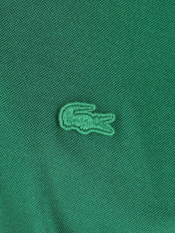 Lacoste Silk Piqué Polo - Green