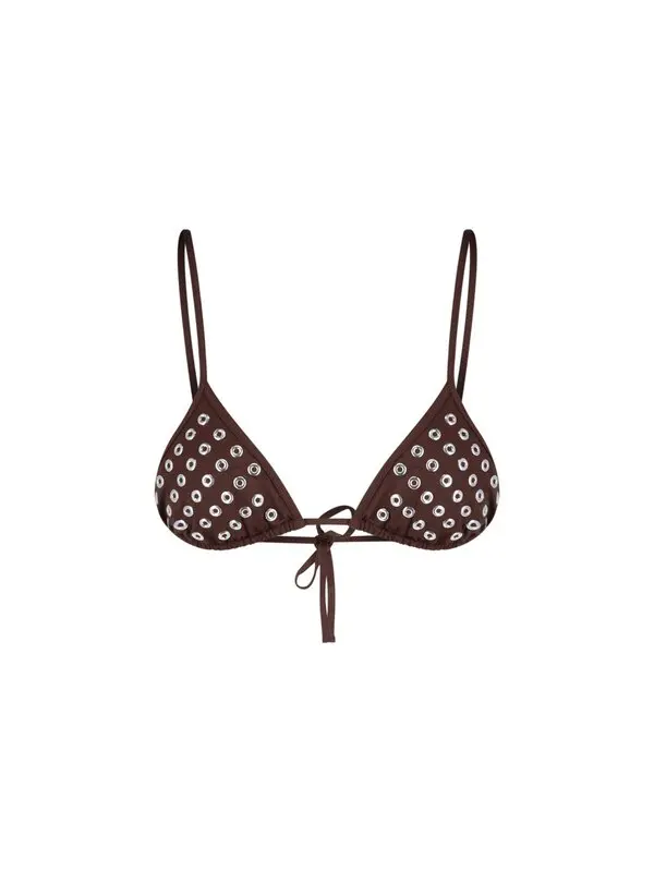 Gimaguas Emily Bikini Top - Brown