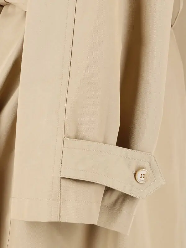 THE FRANKIE SHOP Riva Trench Coat - Beige