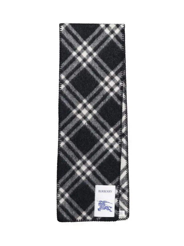 Burberry Wool Scarf "check