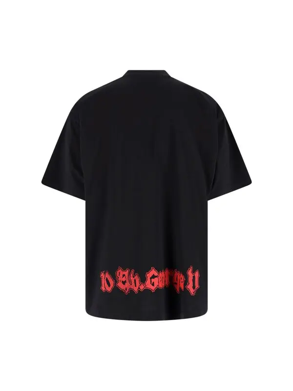 Balenciaga Salon De Couture T-shirt - Black
