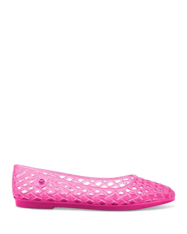 Michael Kors Pixie Jelly Ballet Flats - Raspberry