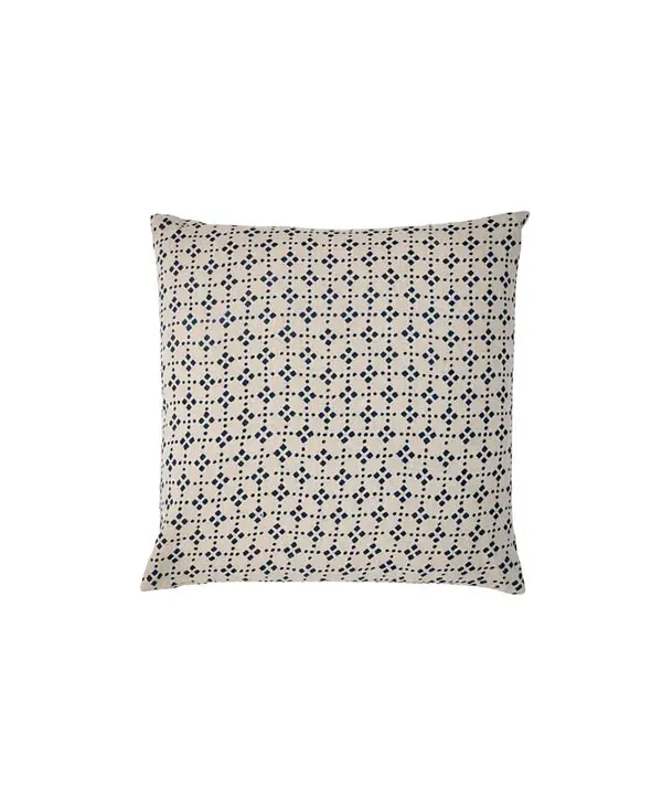 ALAMWAR Anjali Dots Decorative Pillow Cover - Indigo