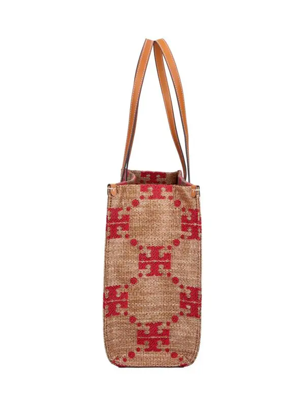 Tory Burch T Monogram Tote - Brown