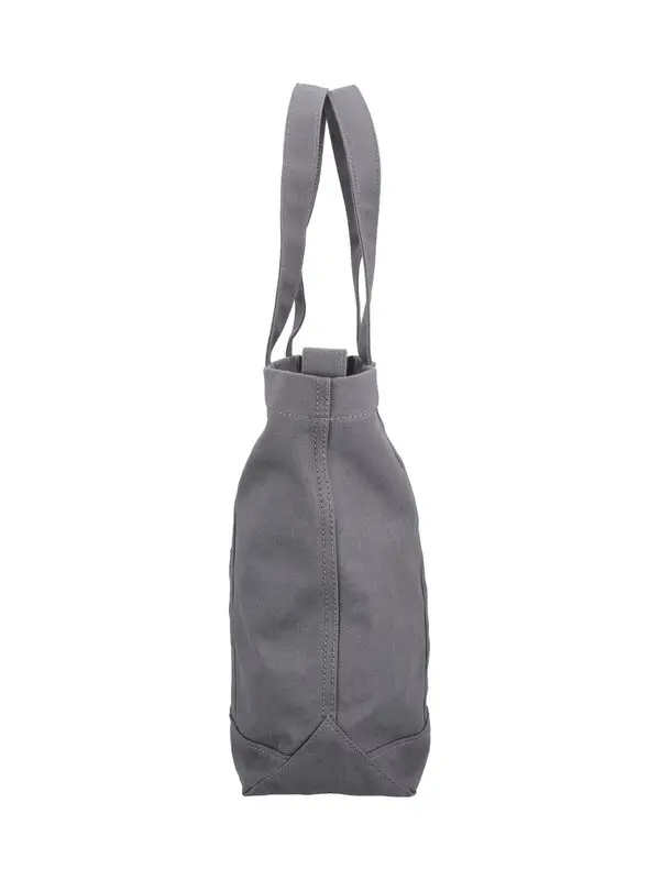 Maison Kitsuné Fox Head Tote - Gray
