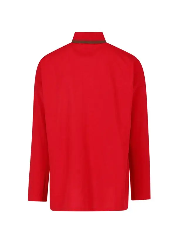 VIVIENNE WESTWOOD Cotton Piqué Polo - Red