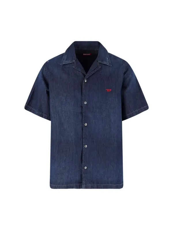 DIESEL® Denim Shirt "d-nabil-d - Blue