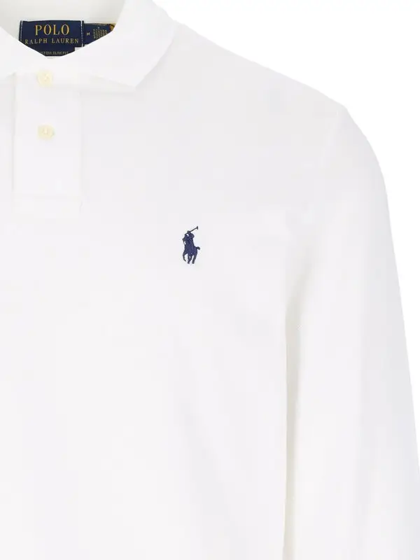 Polo Ralph Lauren Cotton Long Sleeve Polo Shirt