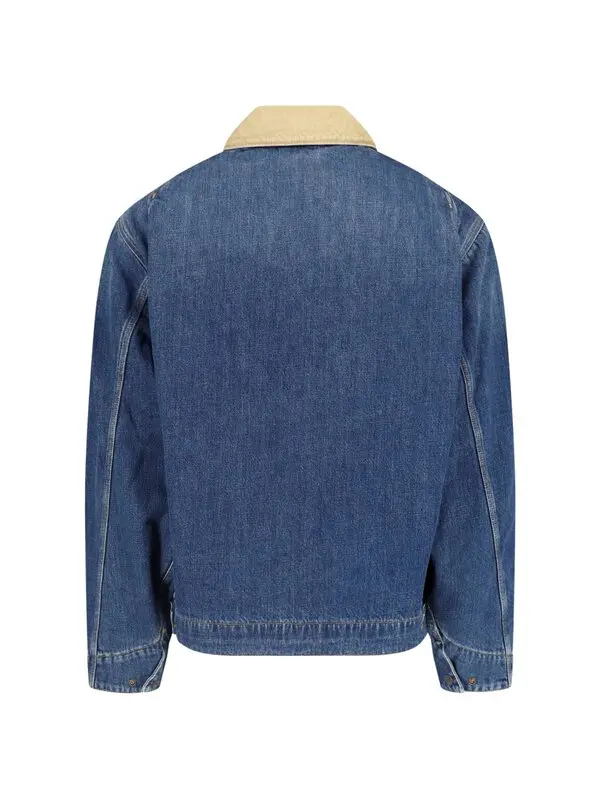 Carhartt Work In Progress Og Detroit Denim Jacket - Blue