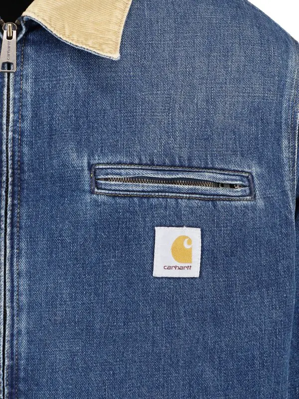 Carhartt Work In Progress Og Detroit Denim Jacket - Blue