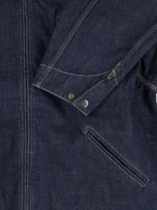 Carhartt Work In Progress Og Detroit Denim Jacket - Blue
