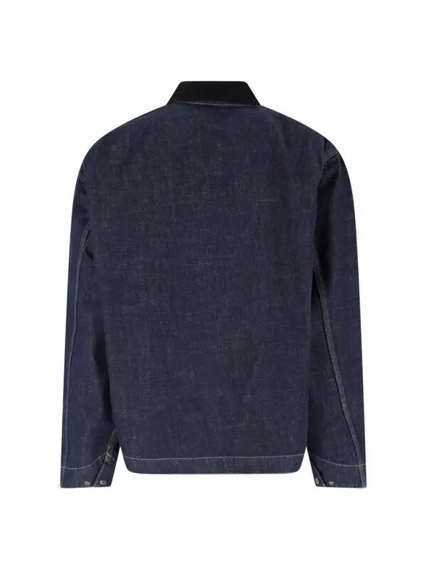 Carhartt Work In Progress Og Detroit Denim Jacket - Blue