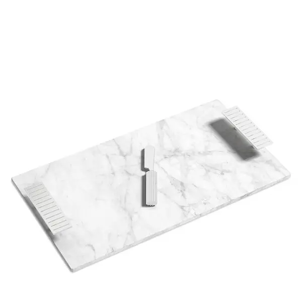 ANNA NEW YORK Striations Cheeseboard & Knife
