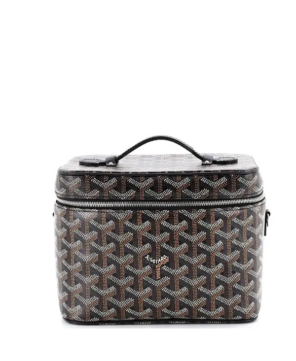 Goyard Muse Vanity Case Coated Canvas - Black