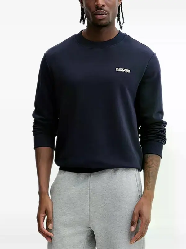 NAPAPIJRI Logo-detail Sweatshirt - Blue