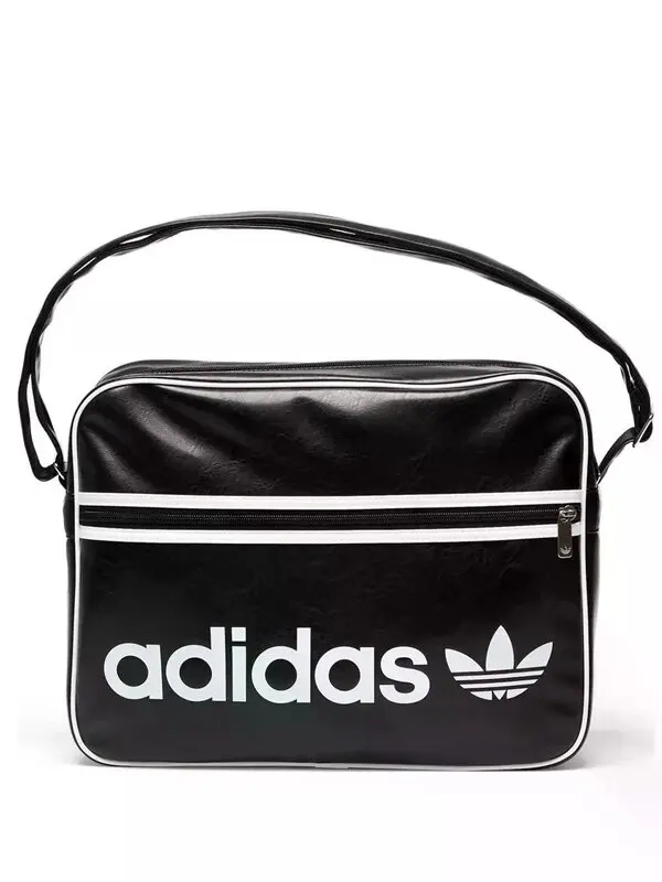 Adidas Logo-print Shoulder Bag - Black